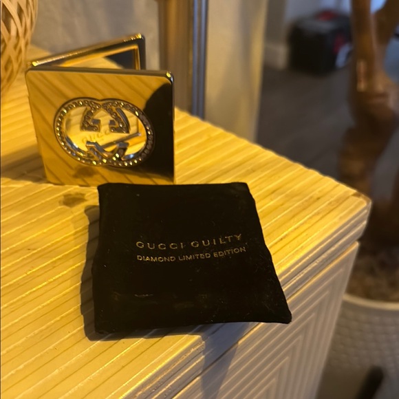 Gucci | Skincare | Gucci Gold Mirror Compact | Poshmark